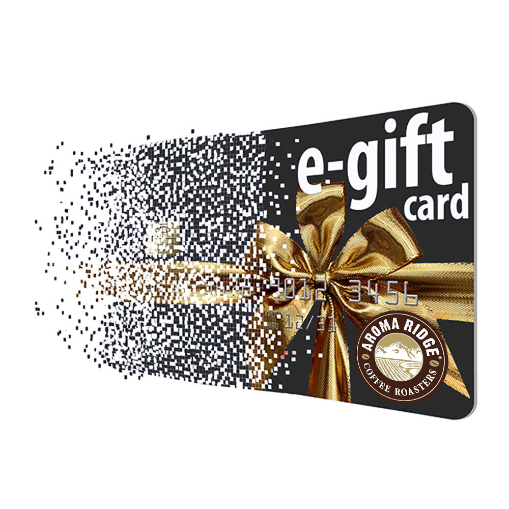 Aroma Ridge E-Gift Card, Perfect for birthdays, holidays and Corporate